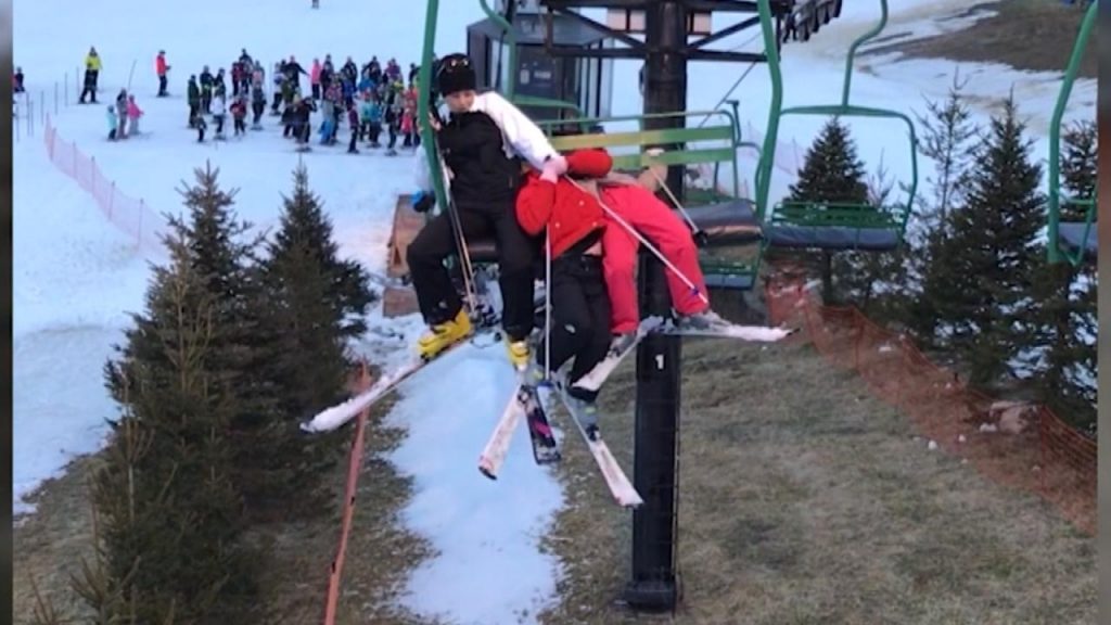 Girl Falls 25 Feet From Ski Lift During Rescue Attempt On Slope in ...