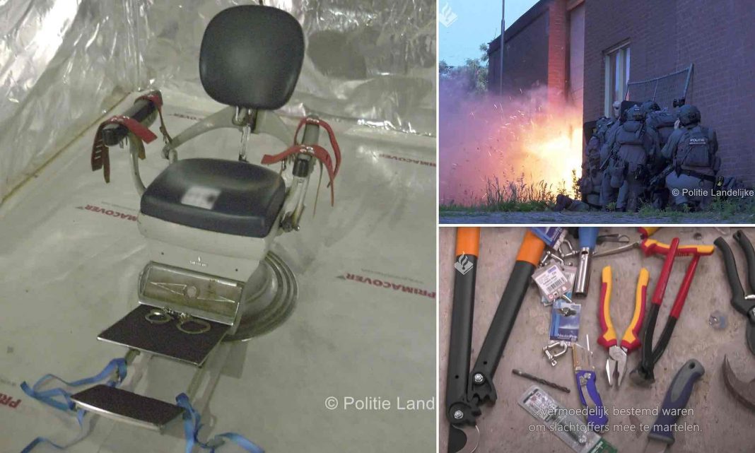 Dutch police uncover makeshift torture chamber hidden in a shipping ...