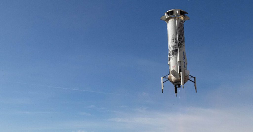 Jeff Bezos' Blue Origin’s New Shepard Rocket Launches a New Line of ...